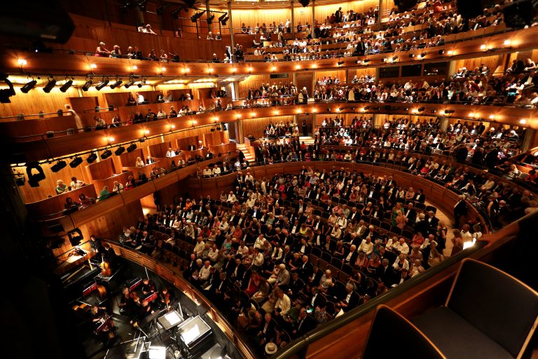 Auditorium map - Glyndebourne